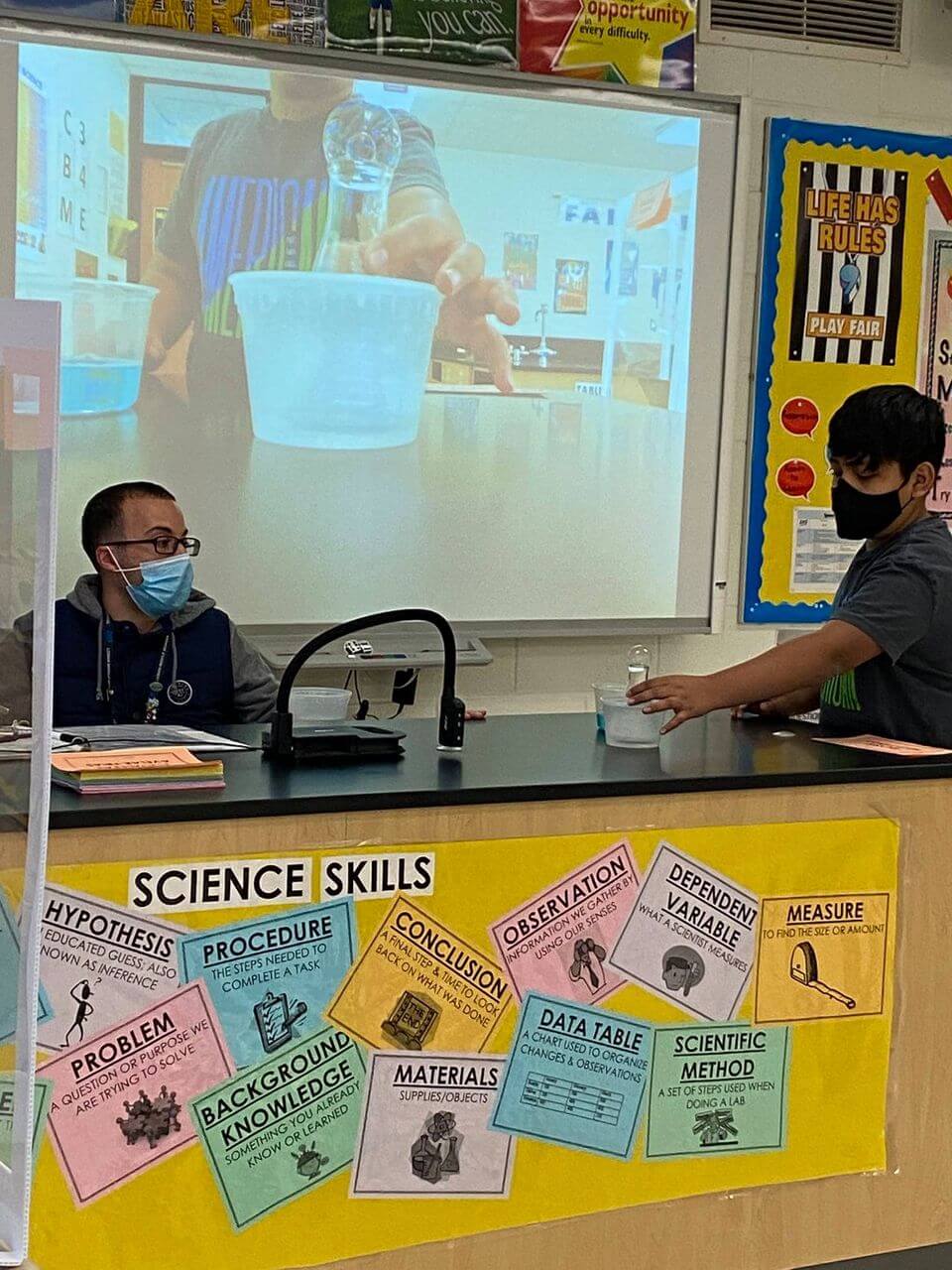 LMS Science Labs with Technology