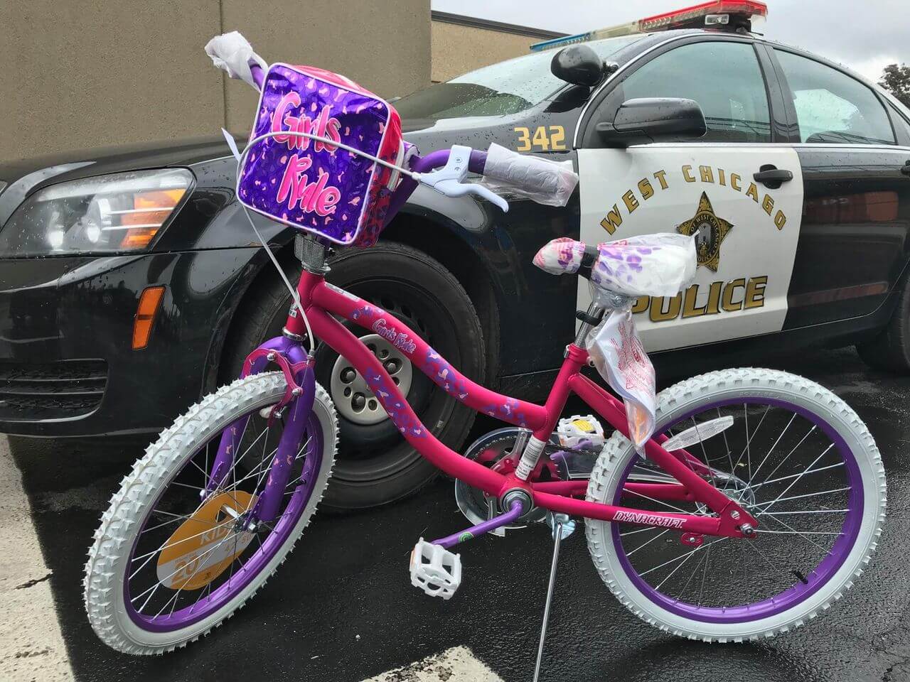 Bikes Donated for Bike Safety Month