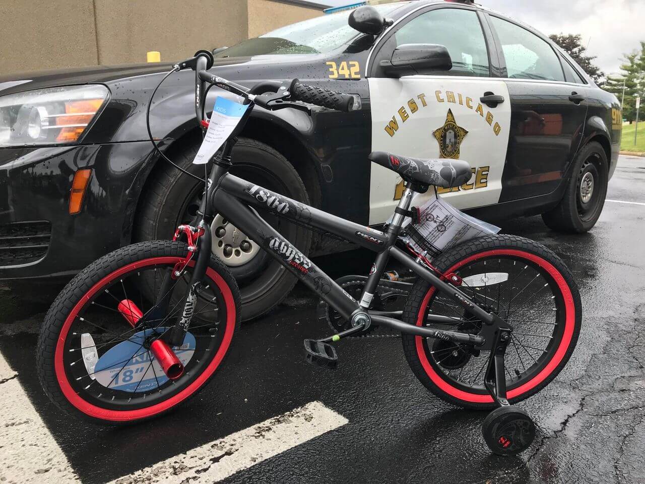 Bikes Donated for Bike Safety Month