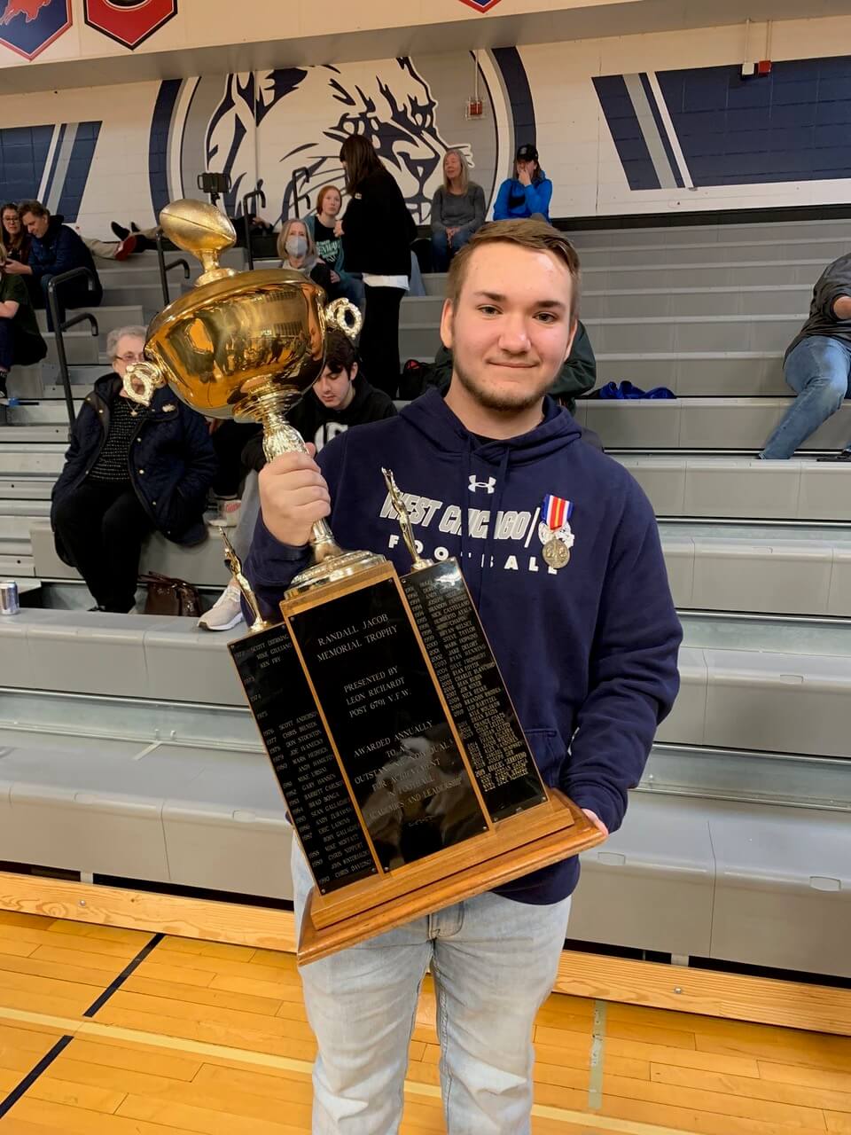 WCCHS Senior Niziolek Receives Randall Jacob Award