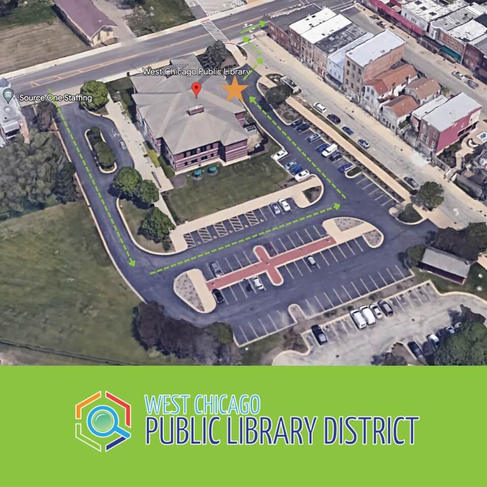 Drive-up Drop Off at Library